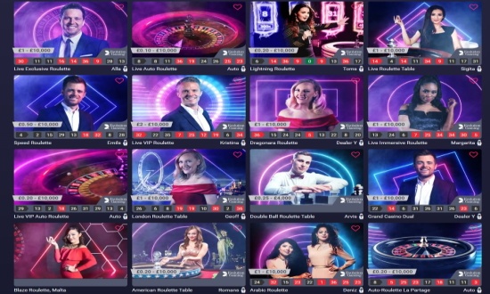 Best Live Roulette Casinos Online and Popular Roulette Tables